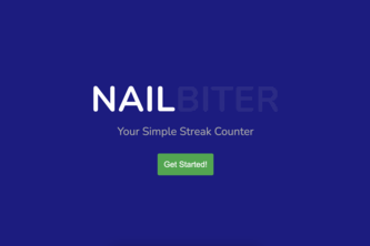 Nailbiter - Your Simple Streak Counter | Devpost