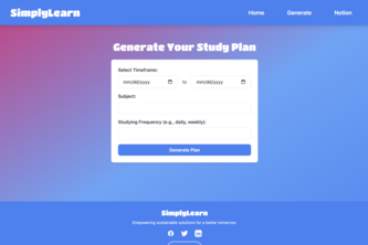 SimplyLearn | Devpost