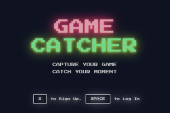 GAME CATCHER | Devpost