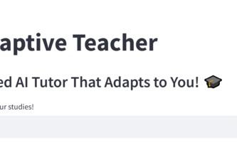 AI-Daptive Teacher | Devpost