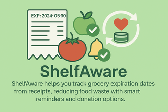ShelfAware: From Receipt to Reminder - and Beyond | Devpost