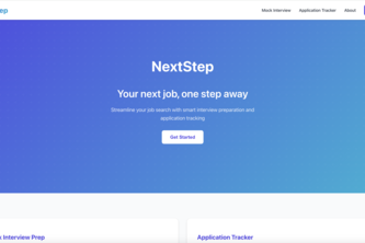 NextStep | Devpost