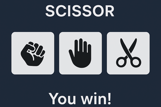 Rock Paper Scissor | Devpost