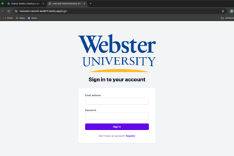 Lost and found inventory management system | Devpost