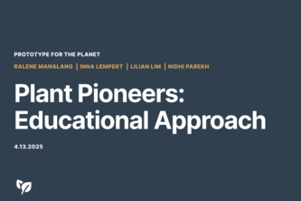 Plant Pioneers | Devpost