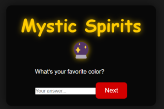 Mystic Spirits-Your Personal Fortune Teller | Devpost
