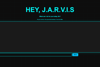 HEY J.A.R.V.I.S | Devpost