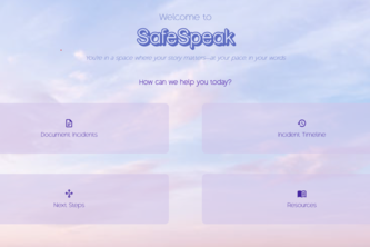 Safe speak | Devpost