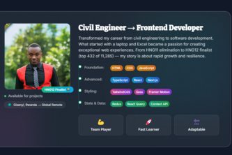 Sem Joel Portfolio – The Dev Who Codes Against All Odds | Devpost