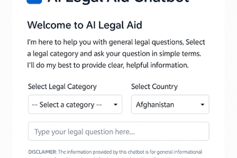 Ai powered legal advisor | Devpost