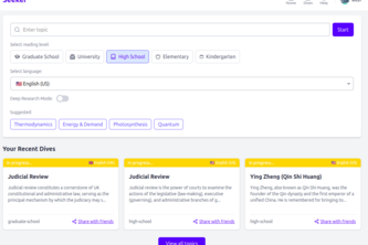 Seeker: Perplexity for learners | Devpost
