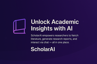 Scholar AI | Devpost