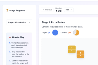 FractiForge: Interactive Fraction Workshop | Devpost