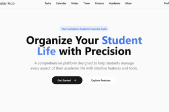 Scholar Hub | Devpost