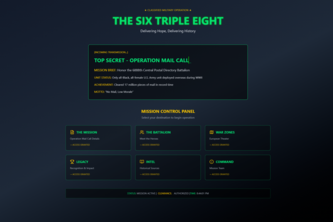 The Six Triple Eight: Delivering Hope | Devpost