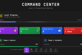 Productivity Hub | Devpost