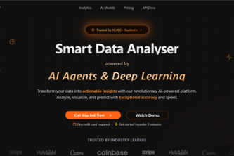 Smart Data Analyser powered by AI Agents & Deep Learning | Devpost
