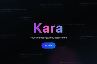 Kara — Your Cinematic Journey | Devpost