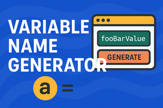 Dev Namer- Variable Name Generator | Devpost