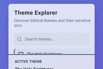 Scripture Threads Devpost