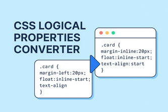 CSS Logical Properties Converter | Devpost