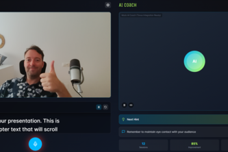 AI Presentation Coach | Devpost