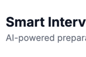 Smart Interview Companion | Devpost