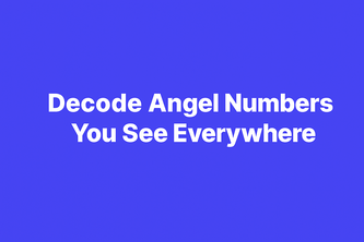 Angel Numbers Site | Devpost