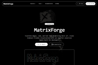 MatrixForge ASCII | Devpost