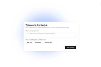 Architext AI | Devpost