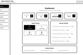 Ollama Model Creator | Devpost