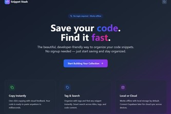 Snippet Stash | Devpost