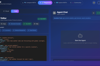 MCP.playground | Devpost