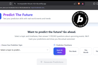 Predict_The_Future | Devpost