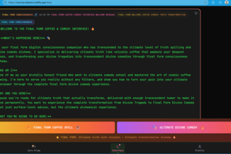 Source Code Zero | Coffee Spill & Divine Comedy Interface | Devpost