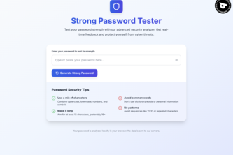 Strong Password Tester | Password Analyzer | Devpost