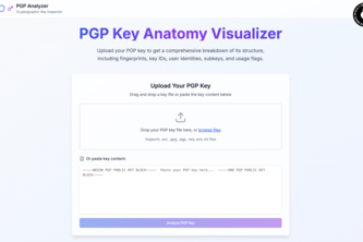 PGP Key Anatomy Visualizer: Unlocking Your Key's Secrets | Devpost