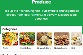 Local Farmer’s Market App | Devpost