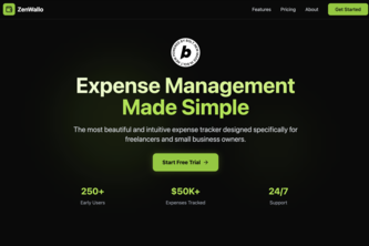 ZenWallo - Expense Management for Freelancers | Devpost