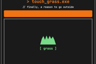 Grass Toucher 3000 | Devpost