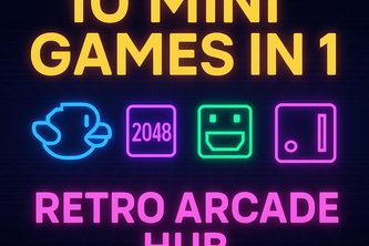 10 Mini Games in 1 – Retro Arcade Hub | Devpost