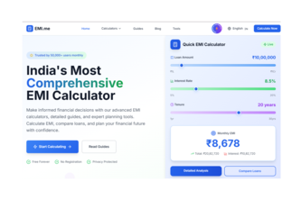 EMI.me - Smart Financial Calculator Hub | Devpost