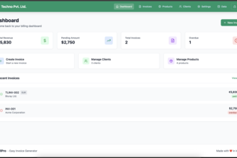 BillPro - Easy Invoice Generation | Devpost
