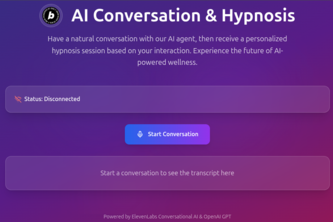 AI Conversation & Hypnosis | Devpost