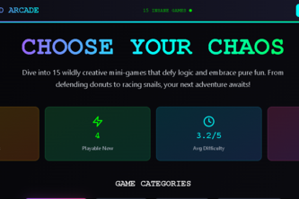 WACKY WORLD ARCADE | Devpost