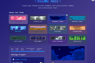 Readme Hero | Devpost