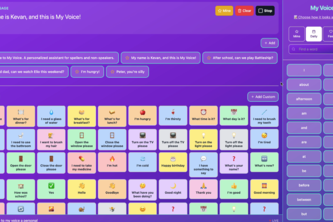 My Voice - For non-speakers to find their voice. | Devpost