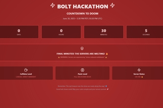 Countdown of Doom | Devpost