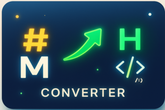 Free Markdown to HTML Converter | Devpost