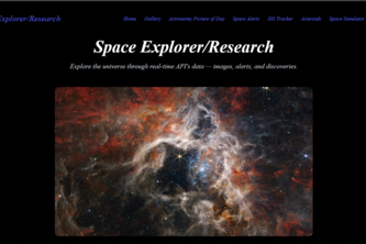 Space Explore/Research | Devpost